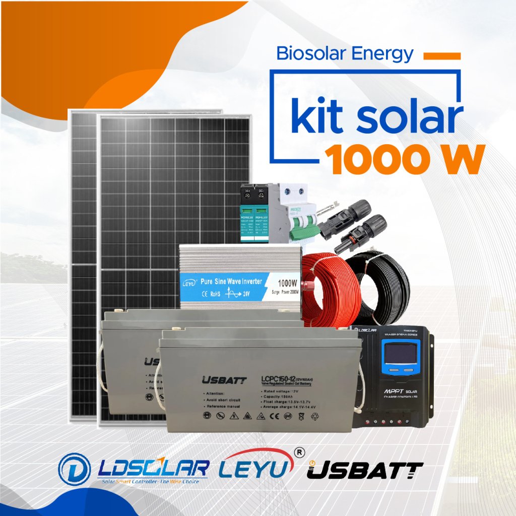 KIT SOLAR 1000W – Biosolar Energy